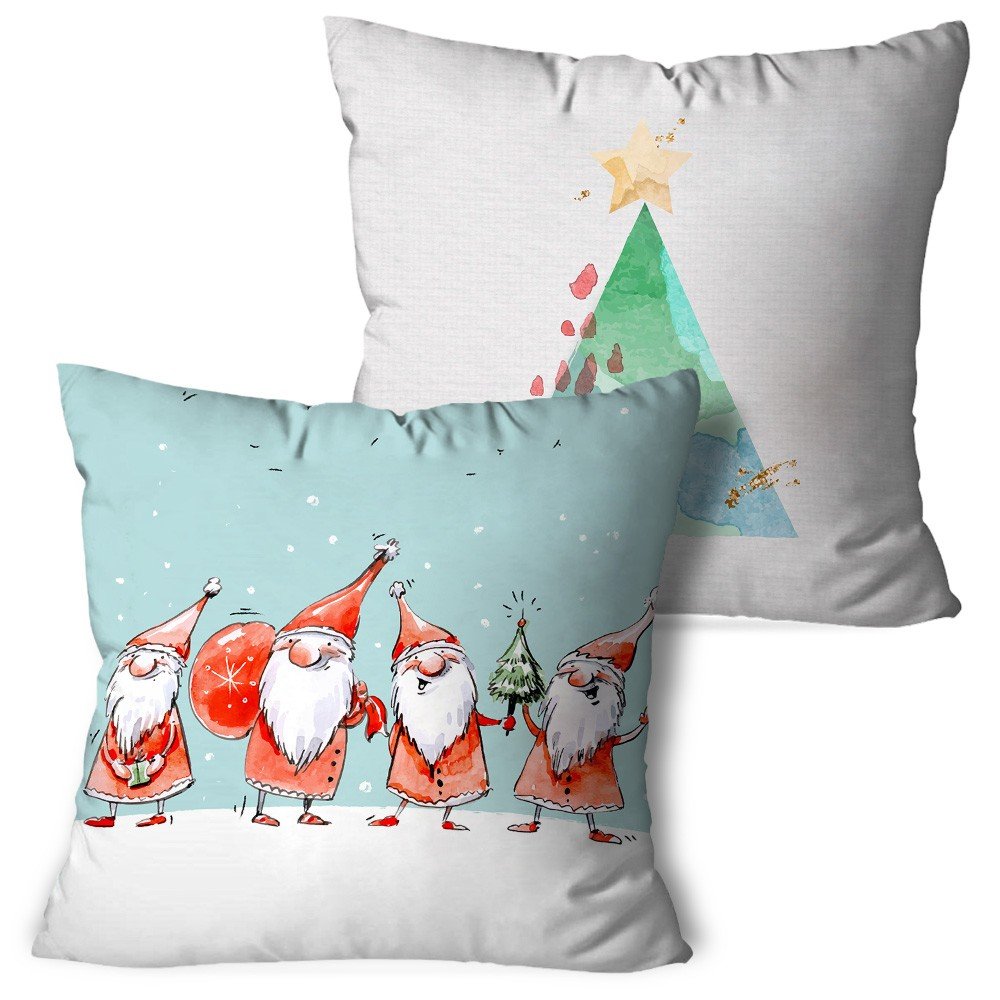 Kit 2 Almofadas De Natal Cute Natal
